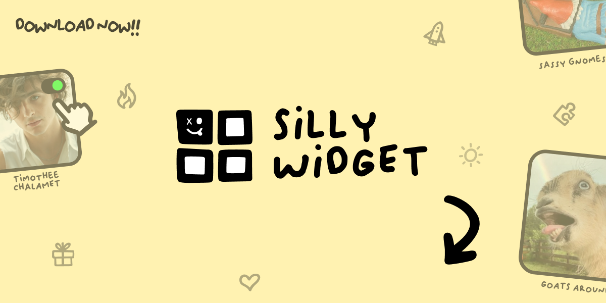 SILLY WIDGET: Prank ur Friends